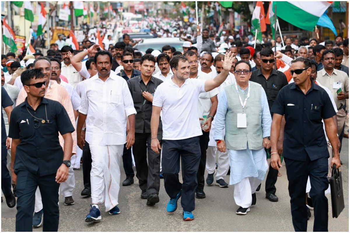 Rahul Gandhi Begins 10th Day Of Bharat Jodo Yatra From Karunagappally