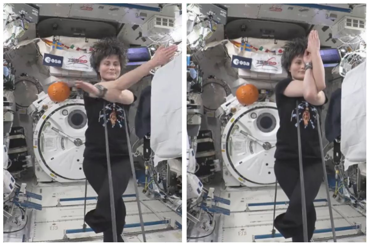 Viral Video: Astronaut Does Yoga in Space & Strikes Garudasana Pose ...