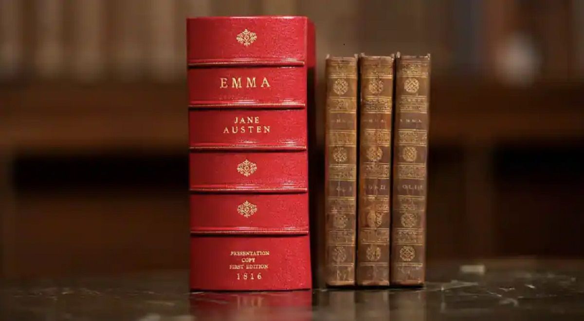 Inscribed First Edition of Jane Austen Book Emma Sells For 375,000 Pounds