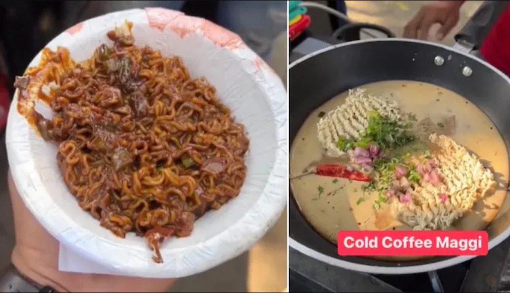 Viral Video: Man Makes Maggi With Cold Coffee, Netizens Say Bahut Hi ...