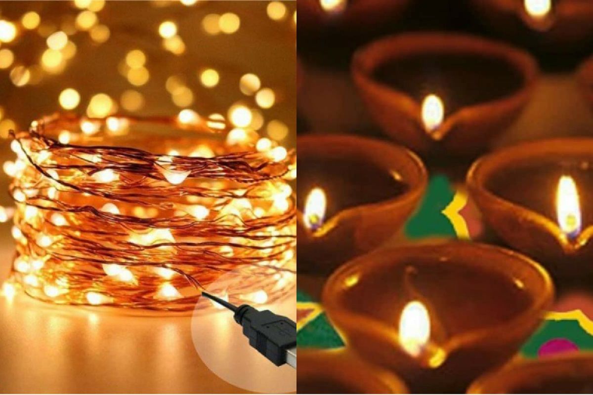 Chinese Lights VS Diya कहीं चाइनीज लाइट की रौशनी में खो न जाए 'दीये' की ...