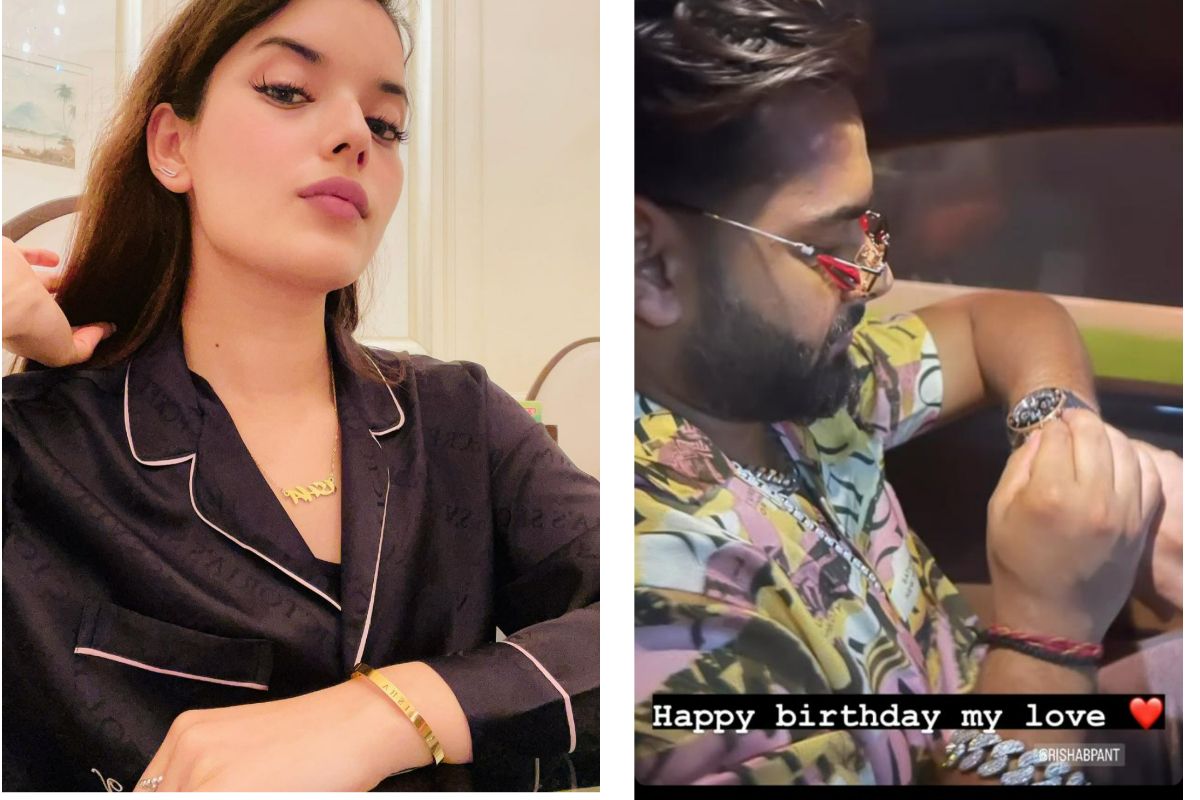 Happy Birthday My Love Rishabh Pant Girlfriend Isha Negi Wishes ...