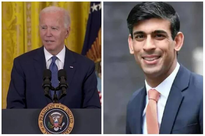 Oops! Joe Biden Mispronounces Rishi Sunaks Name While Congratulating ...
