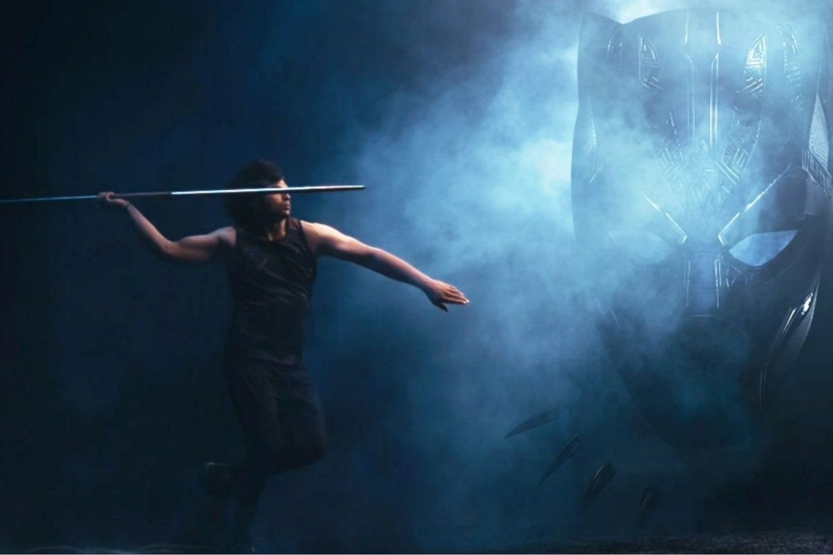 Being A Huge Marvel Fan...: Neeraj Chopra Joins The Fight For Wakanda ...