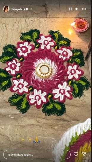 Diwali 2022: Make Disha Patani Style Easy Rangoli Design at Your Home