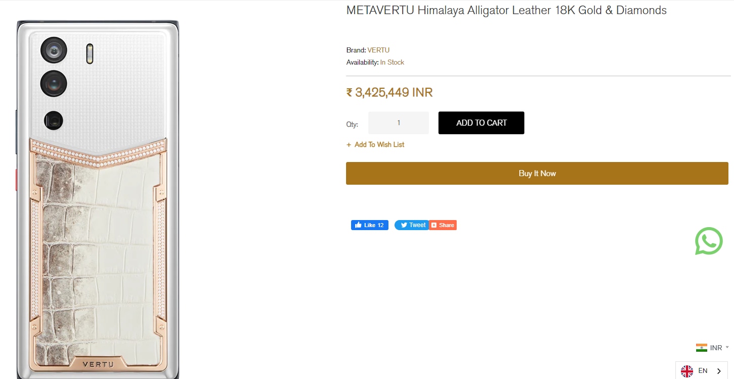 Price Of World’s First ‘Web 3.0’ Mobile Phone With Rare Himalayan ...