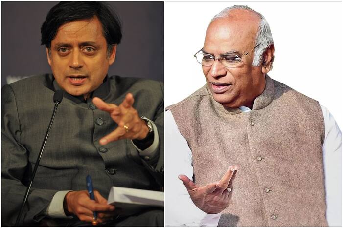 Congress President Election It s Shashi Tharoor vs Mallikarjun Kharge Now KN Tripathi Out Of Race