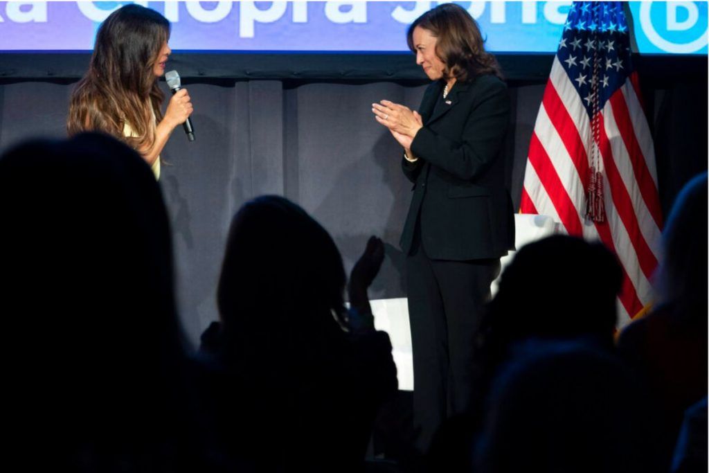 Priyanka Chopra Jonas Interviews US Vice President Kamala Harris in ...