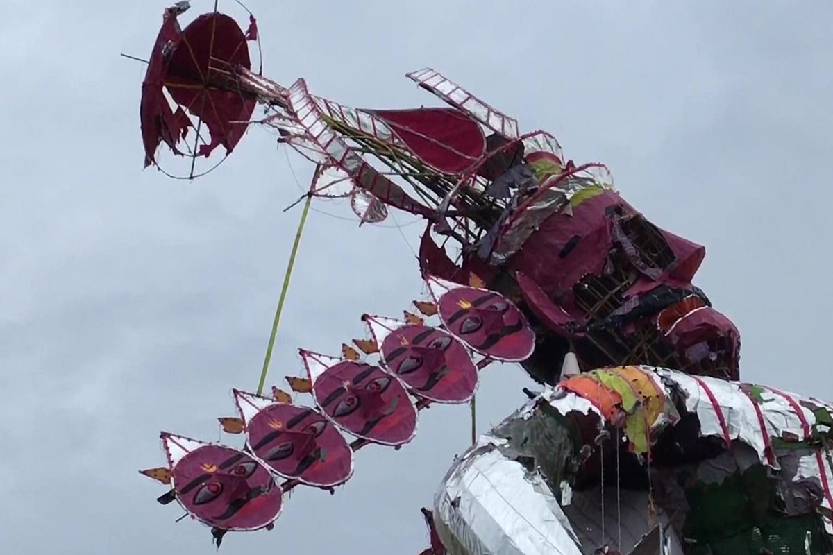 Ravan Dahan Celebrations Affected as Heavy Rains Continue to Lash ...