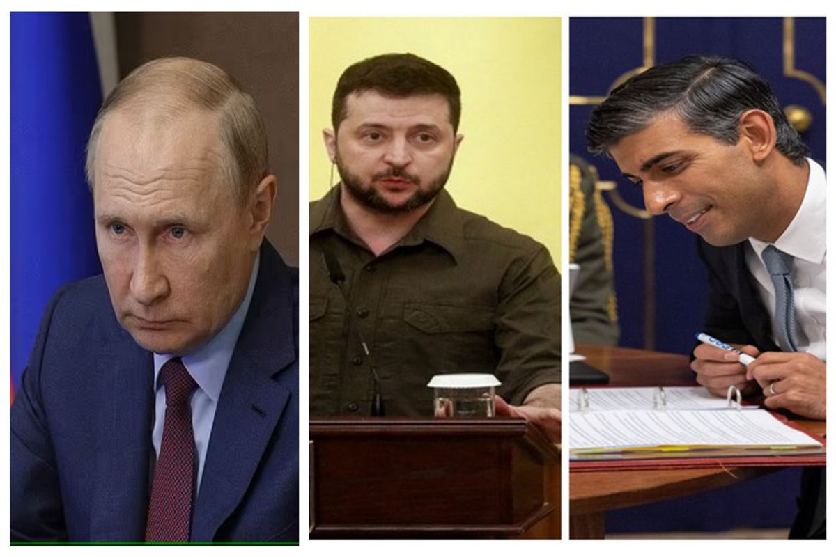 ऋषि सुनक ने जेलेंस्की से बात की, रूस का बेतुका बयान-पीएम बने तो हमें ...