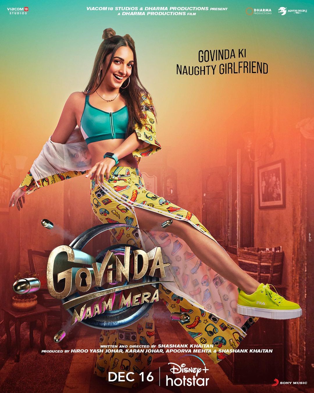 Govinda Naam Mera First Look Vicky Kaushal Kiara Advani And Bhumi Pednekar Spice it up in Viral ...