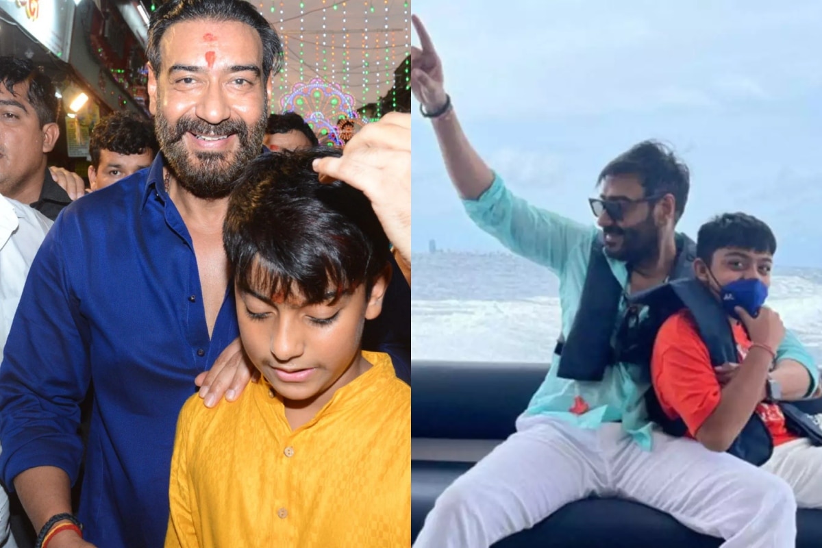 अजय ने खुलासा किया था कि उनकी एक फिल्म देखते हुए बेटे युग ने उन्हें रोते हुए थप्पड़ मारा था