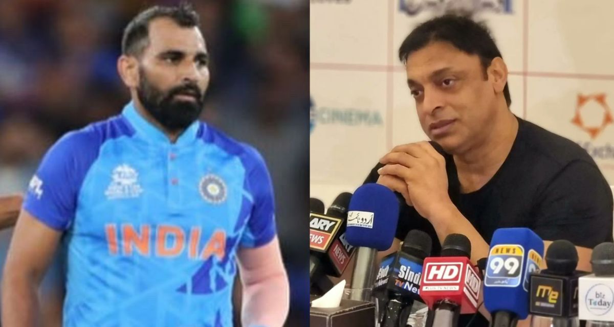Mohammad Shami Takes HUGE Jibe at Shoaib Akhtar After Pakistan Lose ...