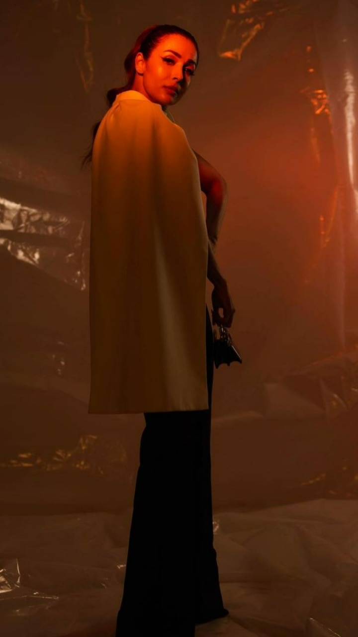 Malaika Arora is a Bombshell in Black And Ivory Jumpsuit Worth Rs 1 Lakh