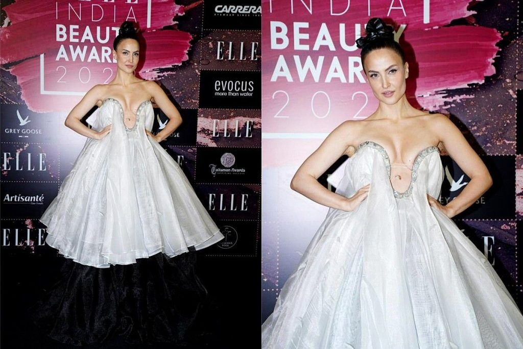 Elli Avram Defies Gravity in a Hot White Dress at Beauty Awards - a ...