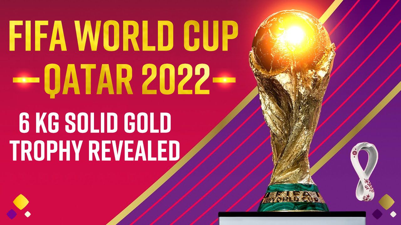 FIFA World Cup 2022: Winners Trophy Unveiled At FIFA Fan Fest In Qatar ...