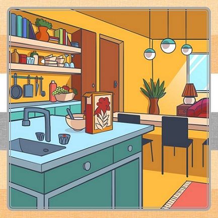 Optical Illusion: Only 1pc People Can Find The Lipstick In This Kitchen ...