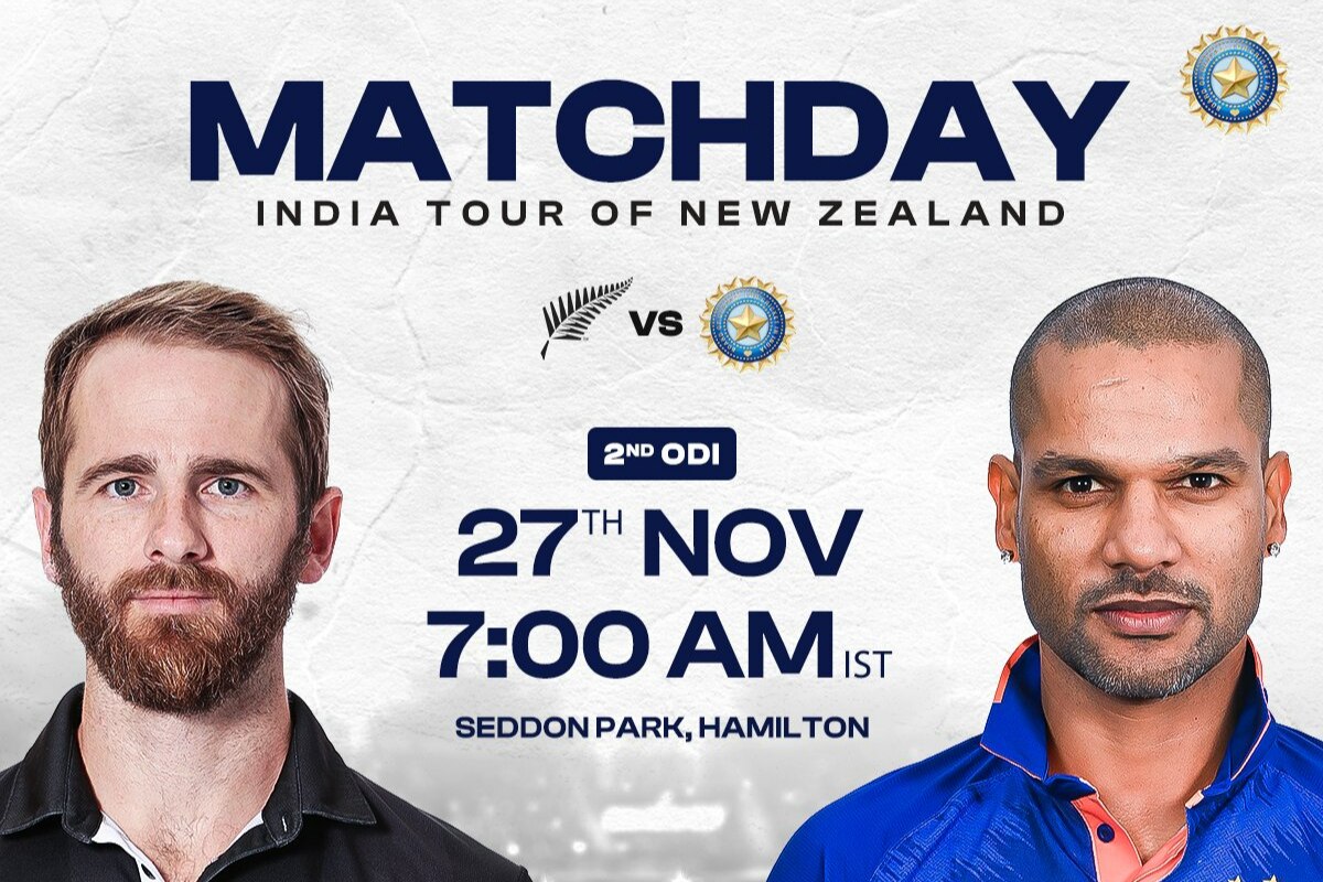 Highlights | IND vs NZ 2nd ODI: Match Abandonded Due To Rain, Hosts ...