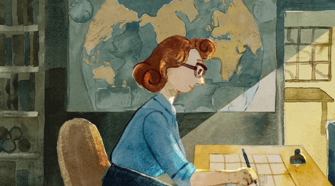 Google Celebrates American Geologist Marie Tharp With Special Doodle