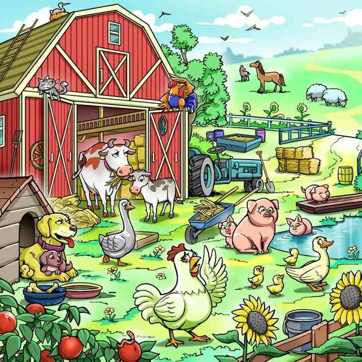 Optical Illusion: Can You Help This Hen Find Her Lost Chick Within 10 ...