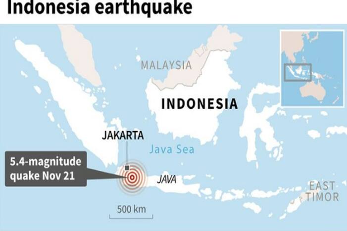 Earthquake Jakarta, Indonesia: 20 Dead, Over 300 Injured As 5.4 ...