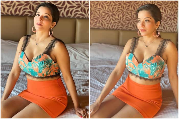 Monalisa ने शॉर्ट स्कर्ट-ब्रालेट में कराया HOT फोटोशूट, तस्वीरों ने सर्दी में बढ़ाई इंटरनेट की ...