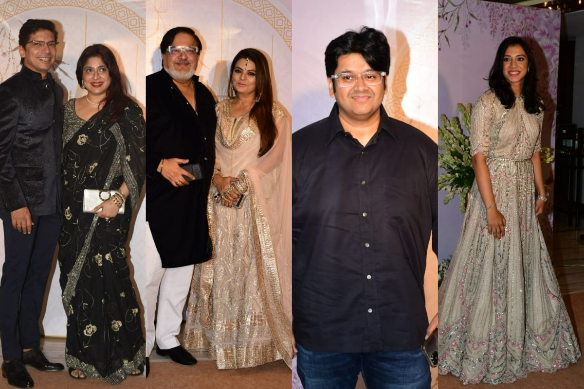 Palak Muchhal-Mithoon Sharma Wedding Reception: Rashami Desai, Sonu ...
