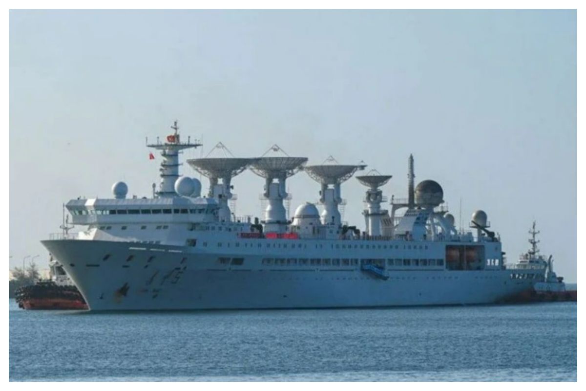 China Stations Spy Ship In Indian Ocean Indian Navy On High Alert