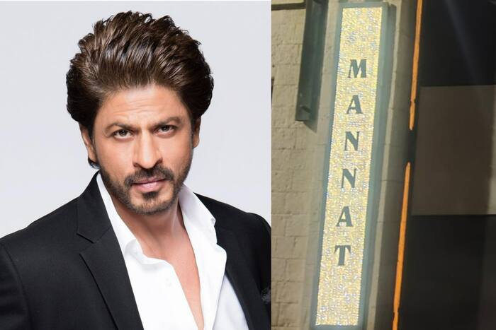Shah Rukh Khans Mannat Gets Diamond Studded Name Plate SRKians Call it Badhshahs Abode- Check ...