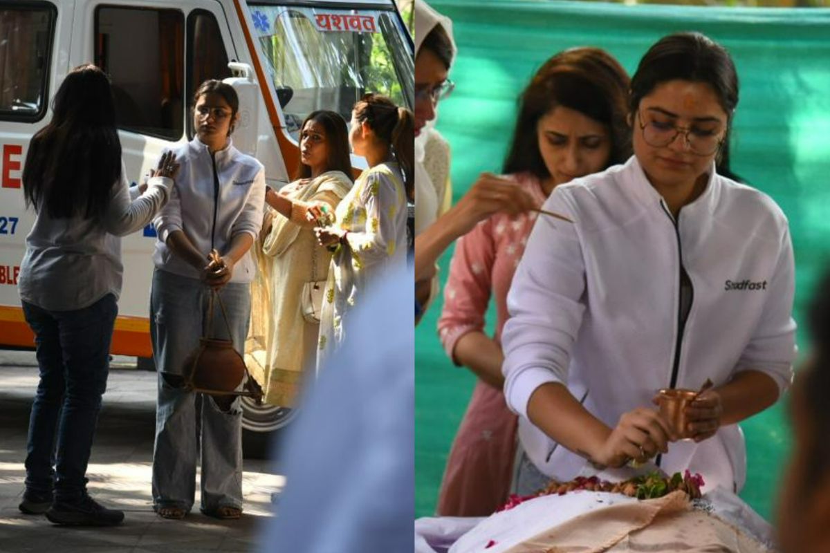 Siddhaanth Vir Surryavanshi Funeral: Daughter Diza Performs Last Rites ...