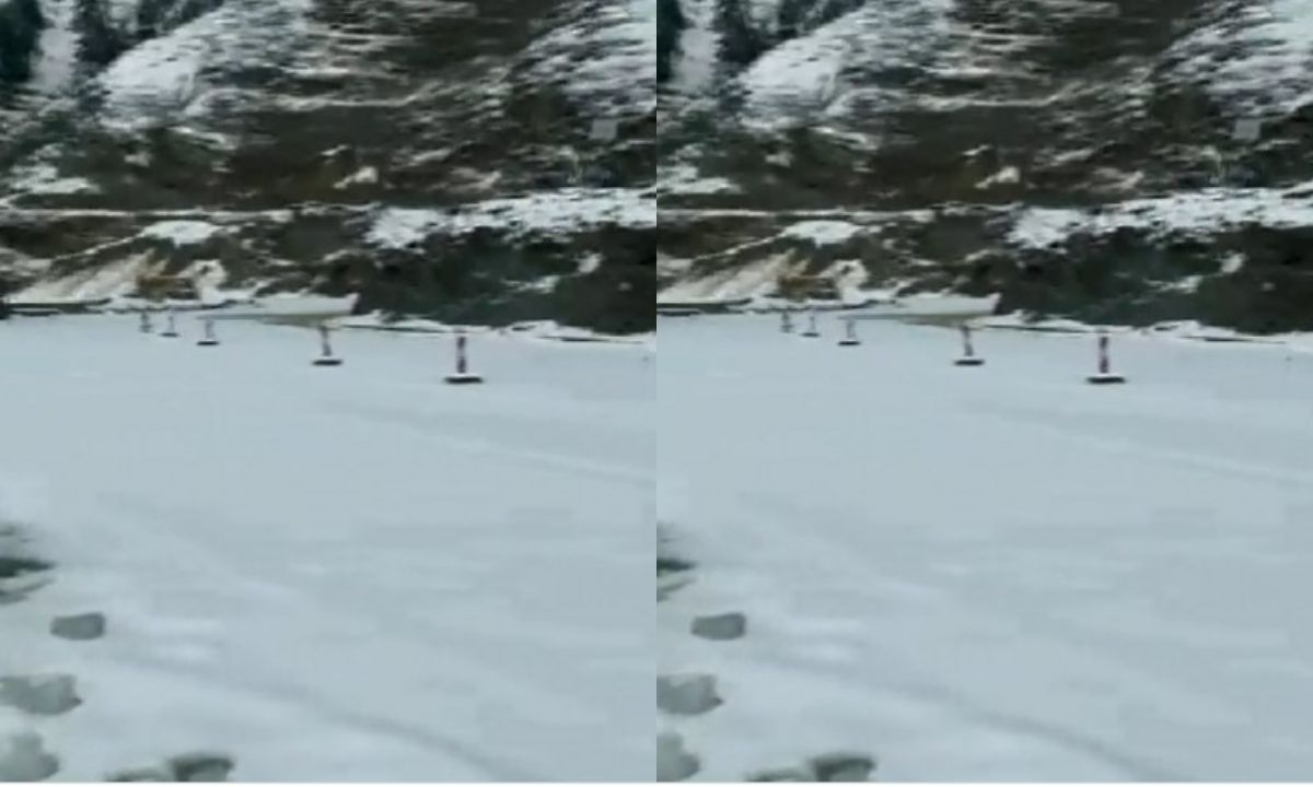 Watch: This Incredible Snowfall Video From Mughal Road In J&K Is ...