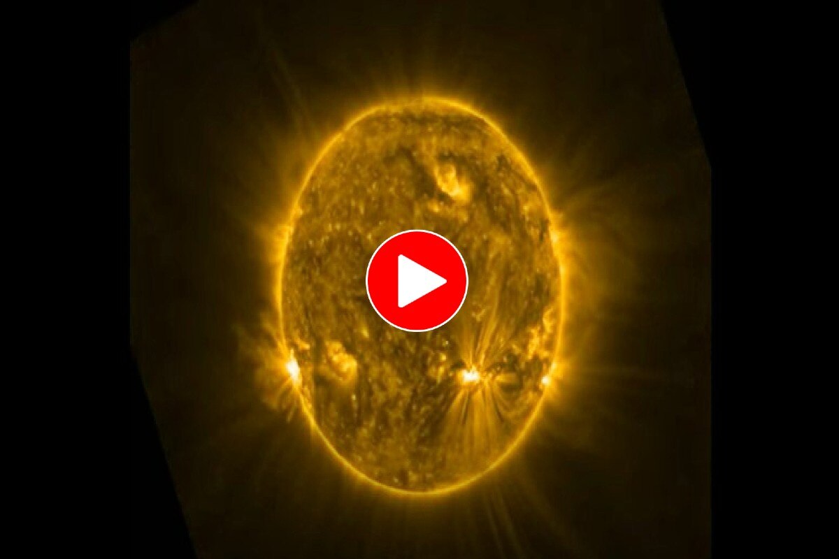 Viral Video Today: सूरज के अंदर तेजी से रेंगता दिखा 'सांप', नजारा देख ...