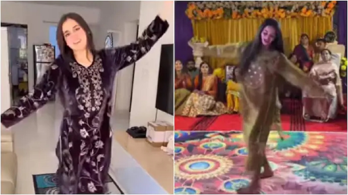 Indian Woman Recreates Viral Video Of Pakistani Girl Dancing To Mera Dil Ye Pukare Aaja Watch 