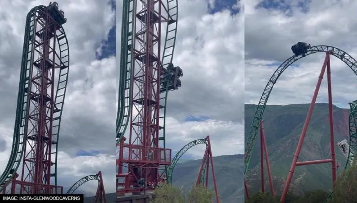 Viral Video: This Rollercoaster Ride With 110-Feet Drop Will Give You ...
