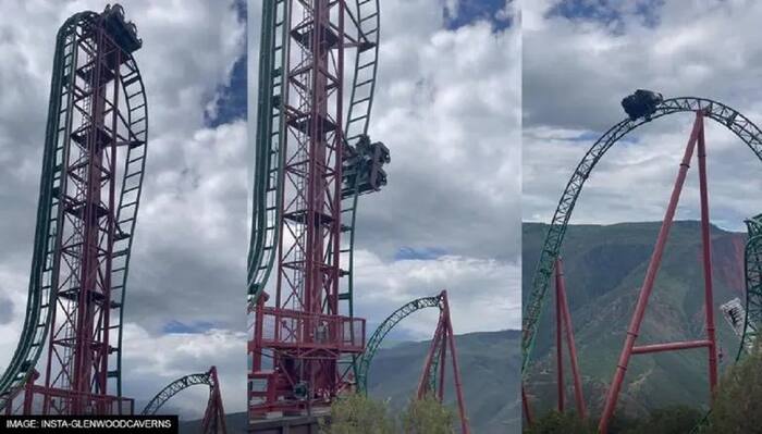 Viral Video: This Rollercoaster Ride With 110-Feet Drop Will Give You ...
