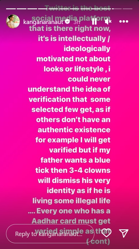 Kangana Ranaut Calls Twitter The Best Social Media Platform Says Its ...