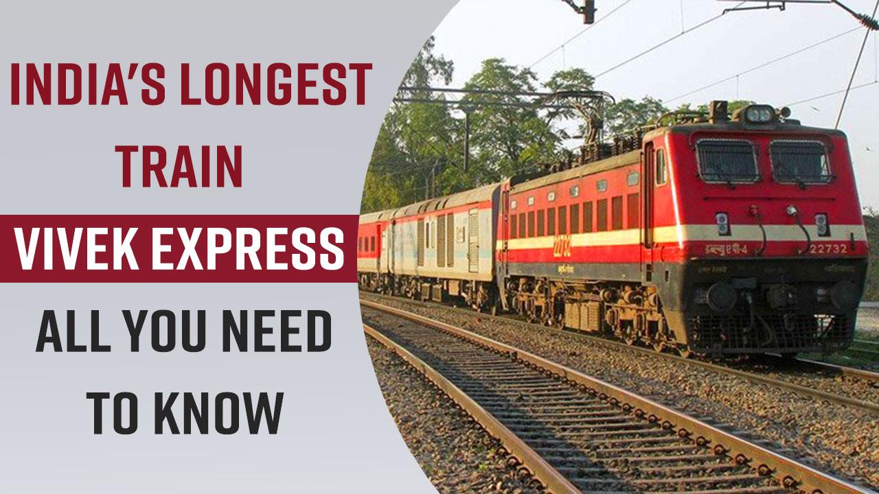 Vivek Express To Operate Twice A Week, Here All You Need To Know About India Longest Train ...