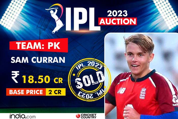 Sam Curran Becomes Most Expensive Buy In IPL Auction, Goes To PBKS For ...