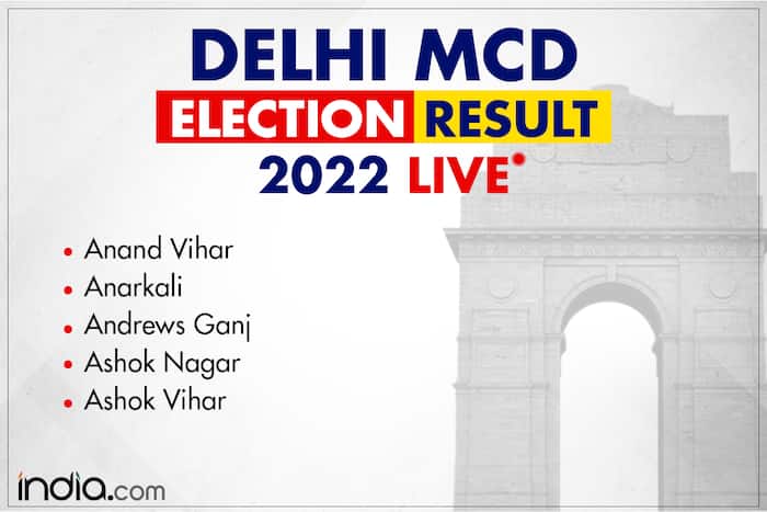 LIVE Anand Vihar, Andrews Ganj, Anarkali MCD Election Result 2022: BJP ...