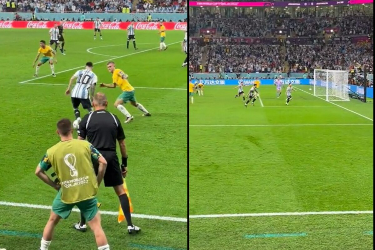 Lionel Messi's Clinical Finish Gives 1-0 Lead Against Australia in ...