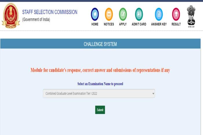 SSC CGL Tier-I Answer Key 2022 Out at ssc.nic.in; Direct Link Here