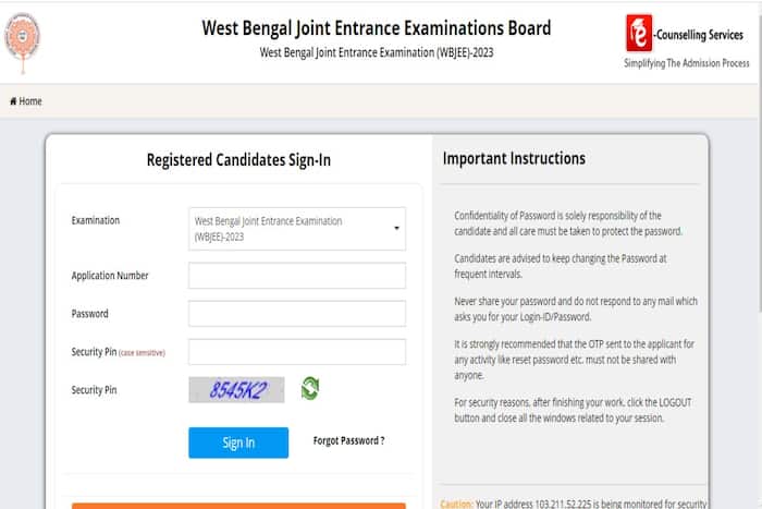 WBJEE 2023 Registration Begins at wbjeeb.nic.in; Check Application Form, Fee, Eligibility Here