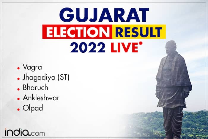 LIVE Vagra, Jhagadiya (ST), Bharuch, Ankleshwar, Olpad Gujarat Election ...