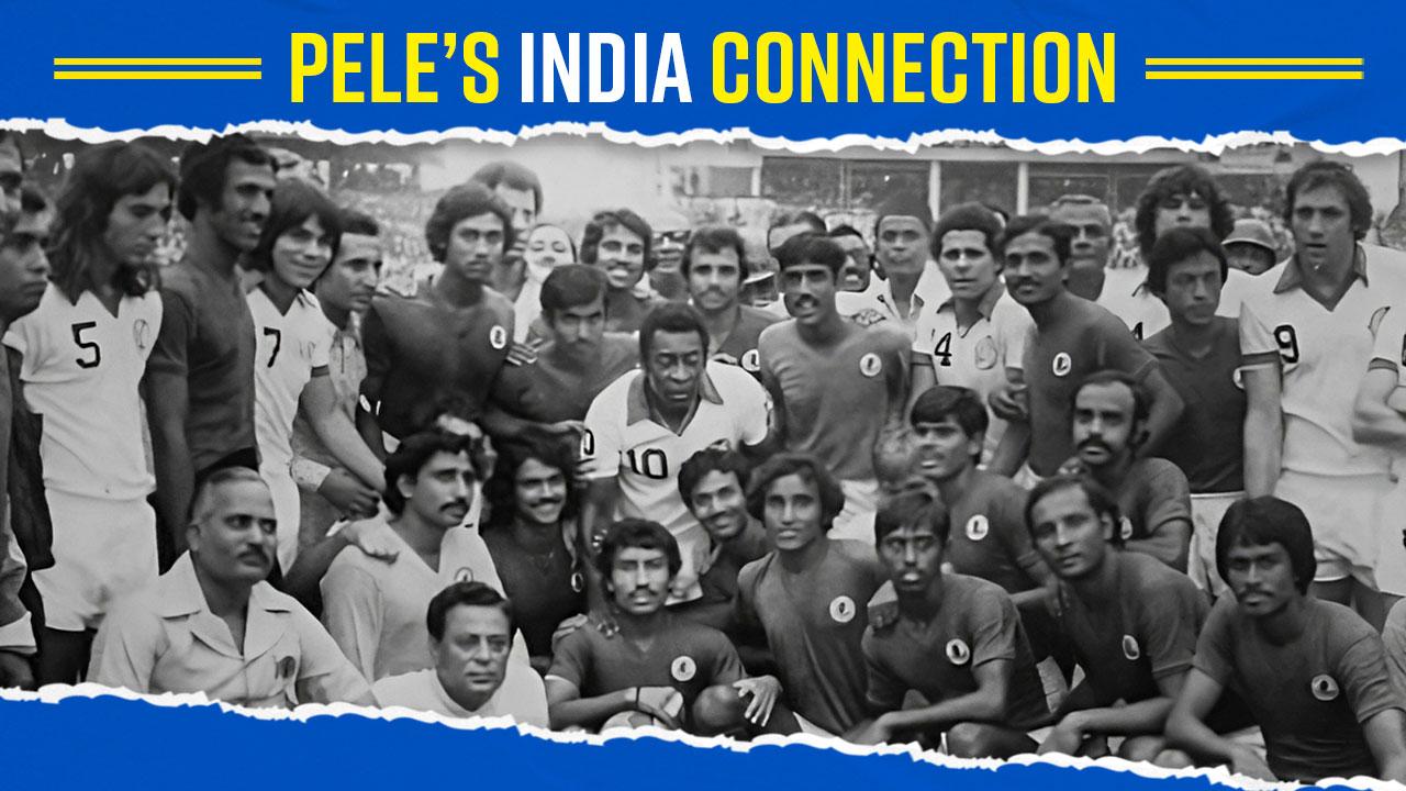 Video: When The Greatest Footballer Pele Visited India And Played At ...