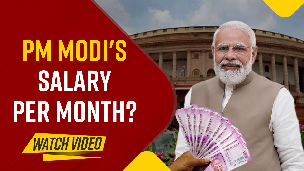 PM Modi's Salary Per Month, Car And Basic Facilities Will Leave You ...