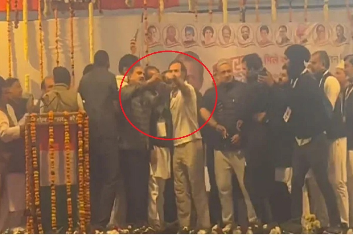 'Phike Pakwan': BJP Takes Dig After Rahul Angrily Shoves Man Who Tries ...