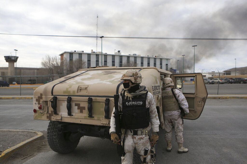 10 Security Guards, 4 Inmates Killed In Attack On Mexican Border Prison