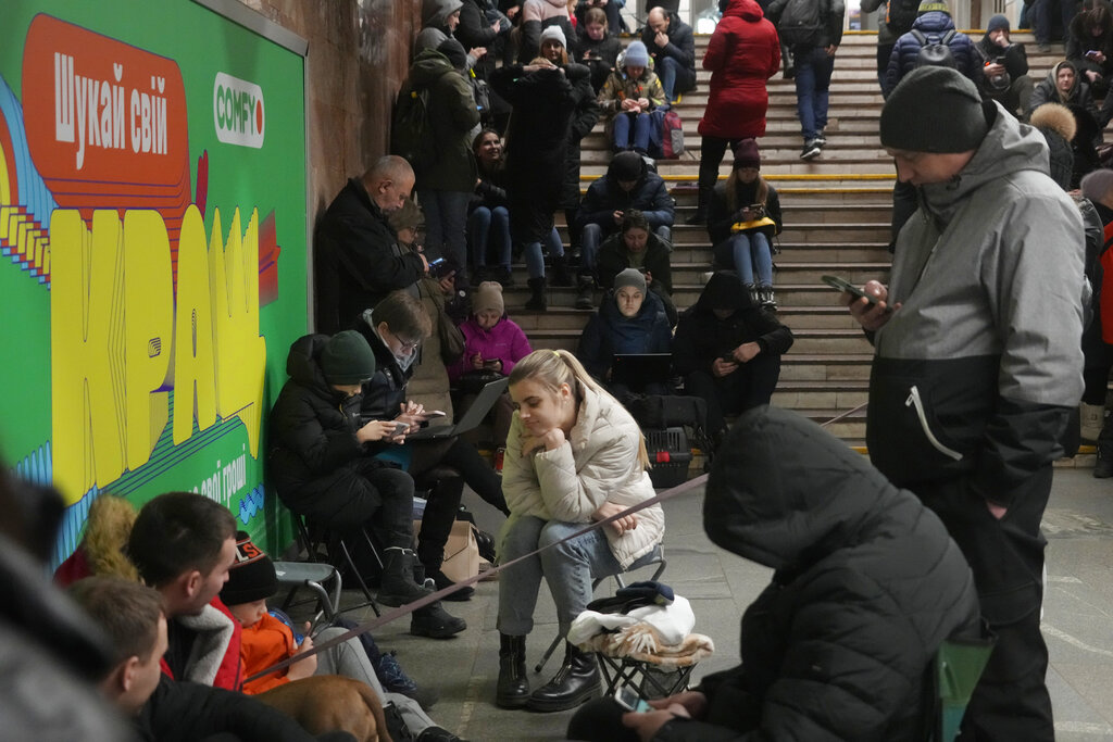 Air Raid Sirens Wail Across Ukraine As Russia Launches Series Of Missiles
