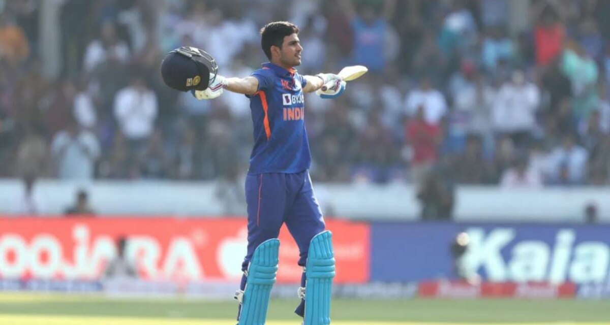 Shubman Gill Hits Maiden Double Century in 1st ODI Against New Zealand