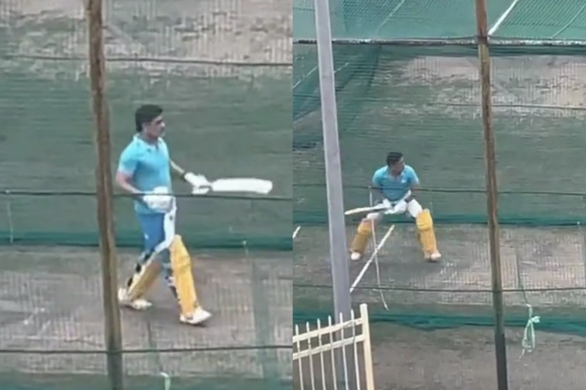 MS Dhoni Chennai Super Kings Captain Back In The Nets Ahead Of IPL 2023 ...